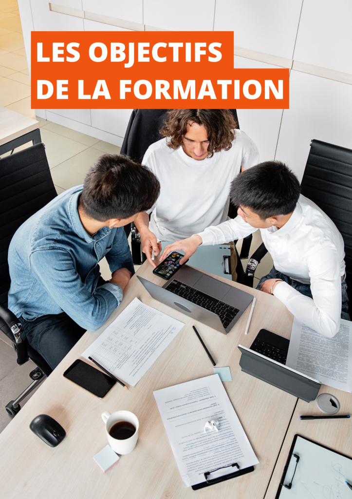 Les objectifs de la formation (59.4 × 84.1 cm) - Master Marketing - Vente