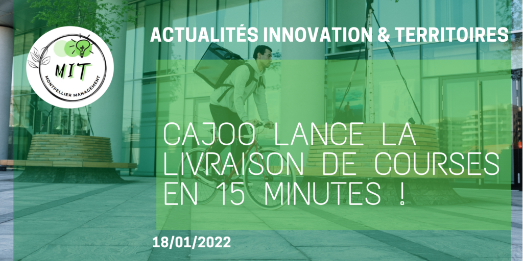 Cajoo lance la livraison de courses en 15 minutes ! - Master Marketing ...
